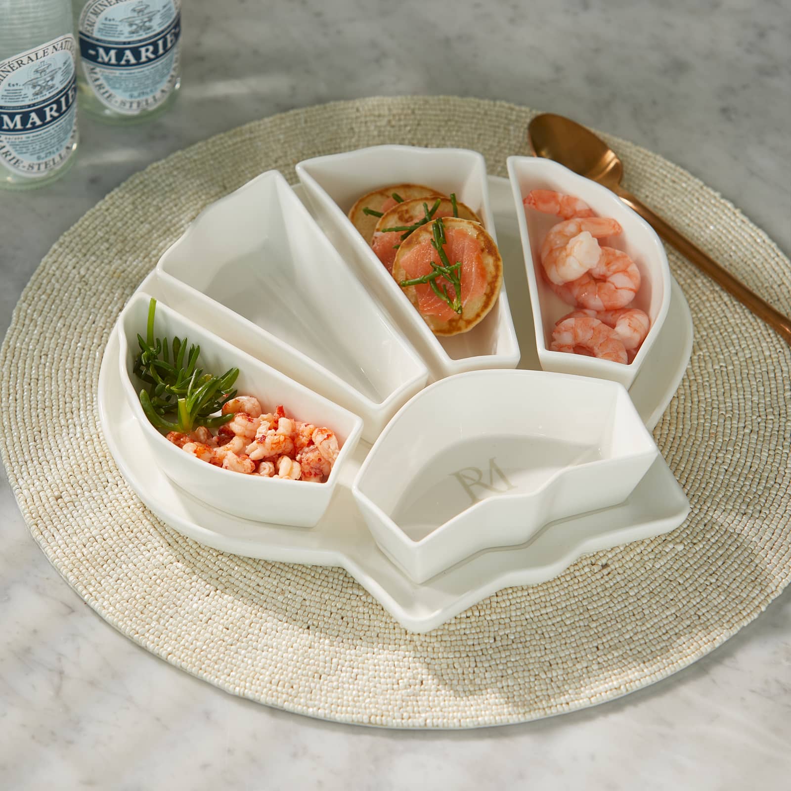 Ocean Seashell Party Plate - RMshop - Rivièra Maison produkter på nett